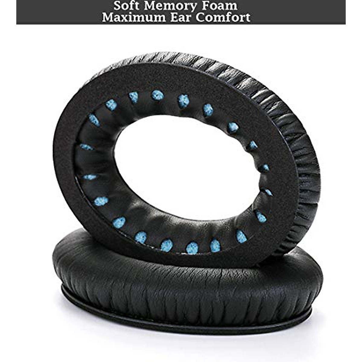 Synsen Replacement Ear Pads Cushion Compatible for Bose QuietComfort QC2,QuietComfort 15 QC15,QuietComfort QC25,QuietComfort 35 QC35,Bose AE2,AE2i,AE2w,SoundTrue, SoundLink (Around-Ear) Headphones