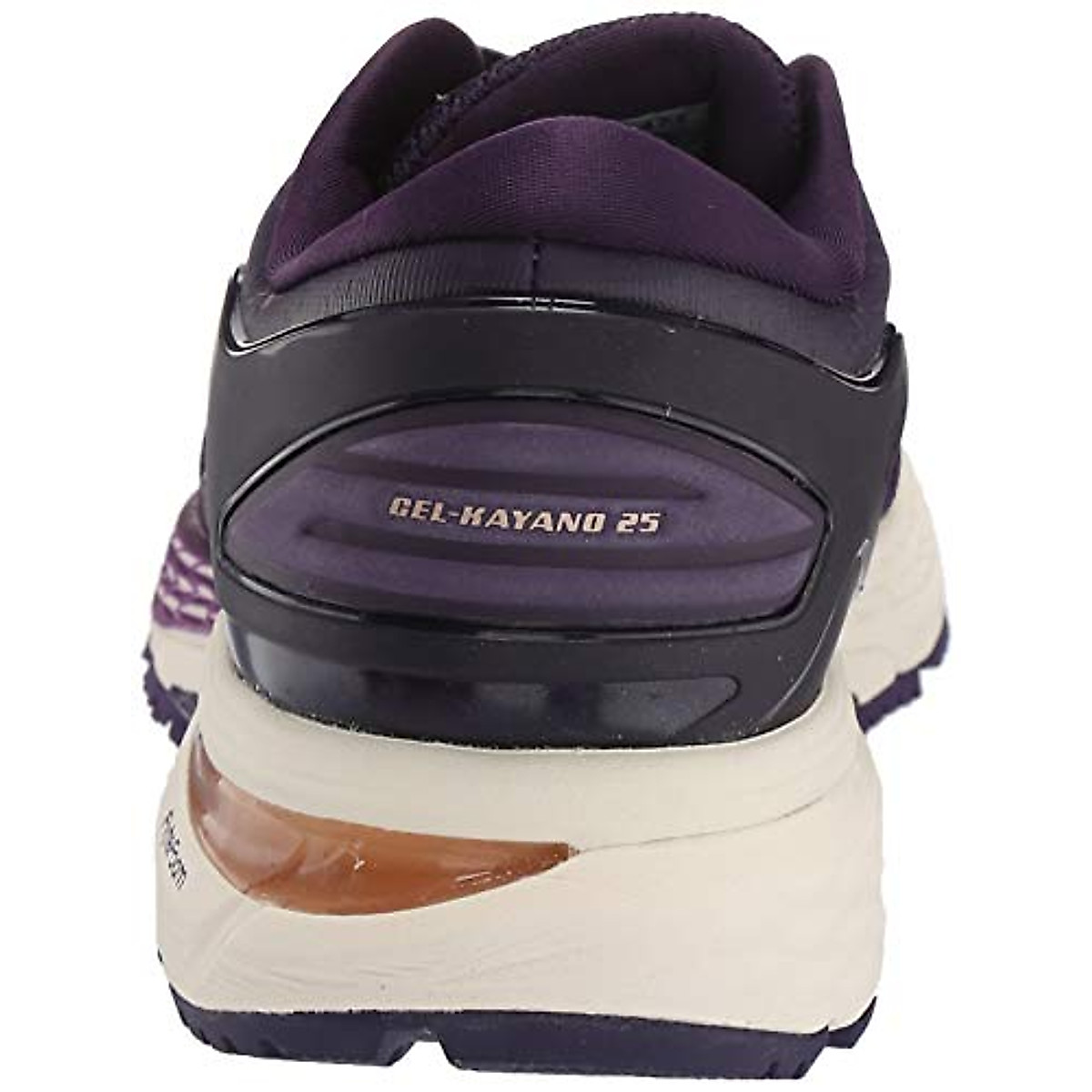 ASICS Women's Gel-Kayano 25 Running Shoes, 5, Night Shade/Cream