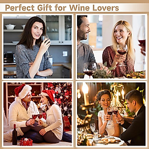 12-Bottle Stackable Wooden Wine Rack, Modular Wine Racks Storage Shelf, Small Wine Bottle Organizer for Inside Cabinet and Countertop (Assembly Needed)