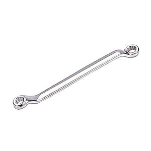 Jutagoss 5.5mm x7mm 12 Point Offset Double Box End Wrench Polished Finish Cr-V