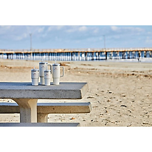 Stanley Quencher H2.0 FlowState Stainless Steel Vacuum Insulated Tumbler with Lid and Straw for Water, Iced Tea or Coffee, Smoothie and More, Cream , 14 oz