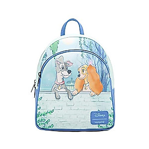 Loungefly Disney Lady And The Tramp Gazing Mini Backpack