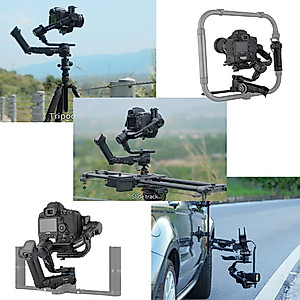 FeiyuTech AK2000C Gimbal Handheld Stabilizer for DSLR Camera Canon 60/70/80D RP,Sony A7C a63/4/5/600,P-anasonicGH4/5 Fujifilm Nikon,Optional GripBar,WiFi/Cable Control OLEDScreen,Official-Authorized