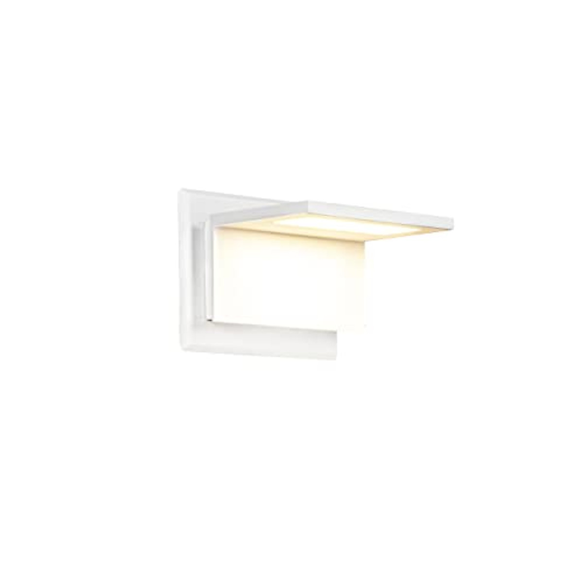 Illumishin Outdoor Wall Sconce Light LED Wall Mount Lamp Modern Wall Lighting Fixture Aluminum Porch Front Door Garden Yard Patio Garage Walkway Hallway