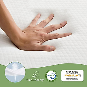 4 Inch Folding Mattress Single Size, Foldable Floor Memory Foam Mattress, Portable Camping Mattress, CertiPUR-US Certified Collapsible Bed Mattress Pad