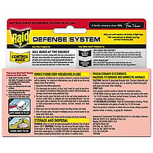 Raid Double Control Ant Baits, 4 CT (Pack - 1), plain