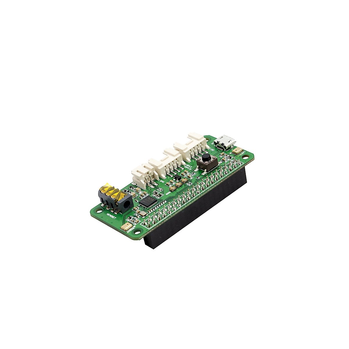 ReSpeaker 2-Mics Pi HAT microphone expansion board raspberry pi voice service wm8960