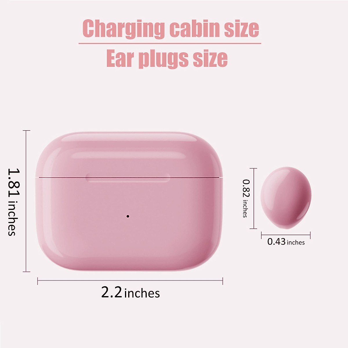 Hliavvei X13 Bluetooth Headset 5.1,Mini Invisible Headset, Bluetooth V5.1,Wireless Headset, Charging Case,Smart Touch,Microphone Talk,Super Battery Life,IPX5 Waterproof, in-Ear,Invisible earplug