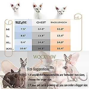 Sphynx Hairless Cat Clothes Autumn Thicken Soft Turtleneck Hoodies Solid Color Cotton Pullover Cat Sweatshirt Pet Clothes (XL（8.8-11lbs）, Grey)
