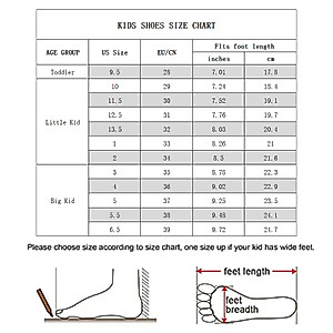 BTKSDAS Kids Shoes Non Slip Lightweight Casual Shoes for Girls Running Gym Golf Athletic Tennis Shoes Girls Sneakers for Kids Black/Yellow Size 3 Big Kid