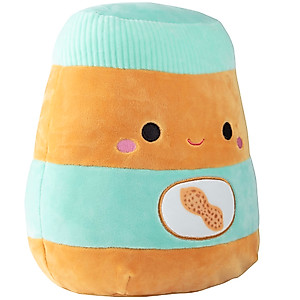 Squishmallows 10" Antoine The Peanut Butter - Officially Licensed Kellytoy Plush - Collectible Soft & Squishy Stuffed Animal Toy - Add to Your Squad - Gift for Kids, Girls & Boys - 10 Inch