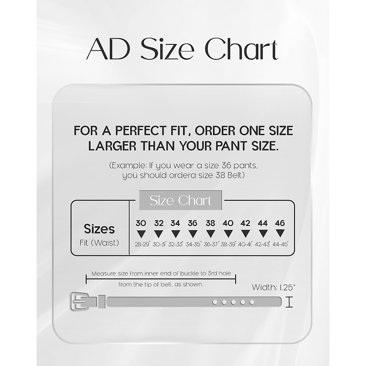 Access Denied Leather Ratchet Belts For Men - Mens Belt With Automatic Sliding Buckle For Suits, Jeans And Uniform - Designed In The USA - Gifts For Men