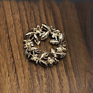 Colours Crystal Brooch Pins Rhinestone Brooches Jewelry Gift for Women Girls (Colour Brooch 2)