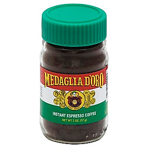 Medaglia D'Oro Instant Espresso Coffee, 2 Ounces