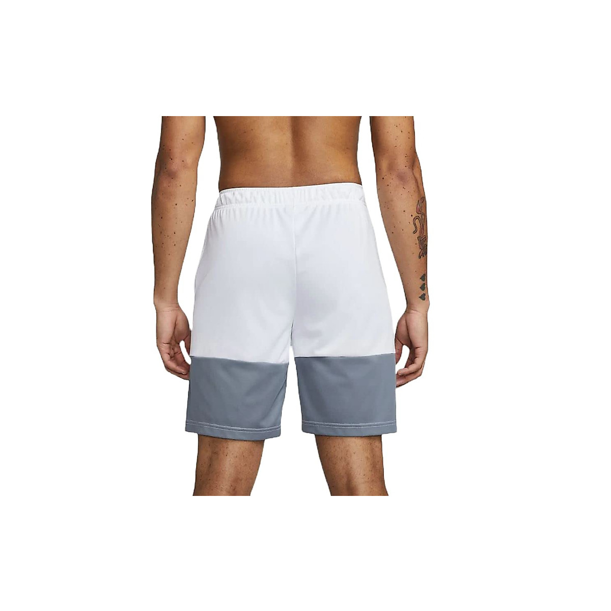 Nike Men's Hybrid 9" Training Shorts (White/Grey/Black) Size XL