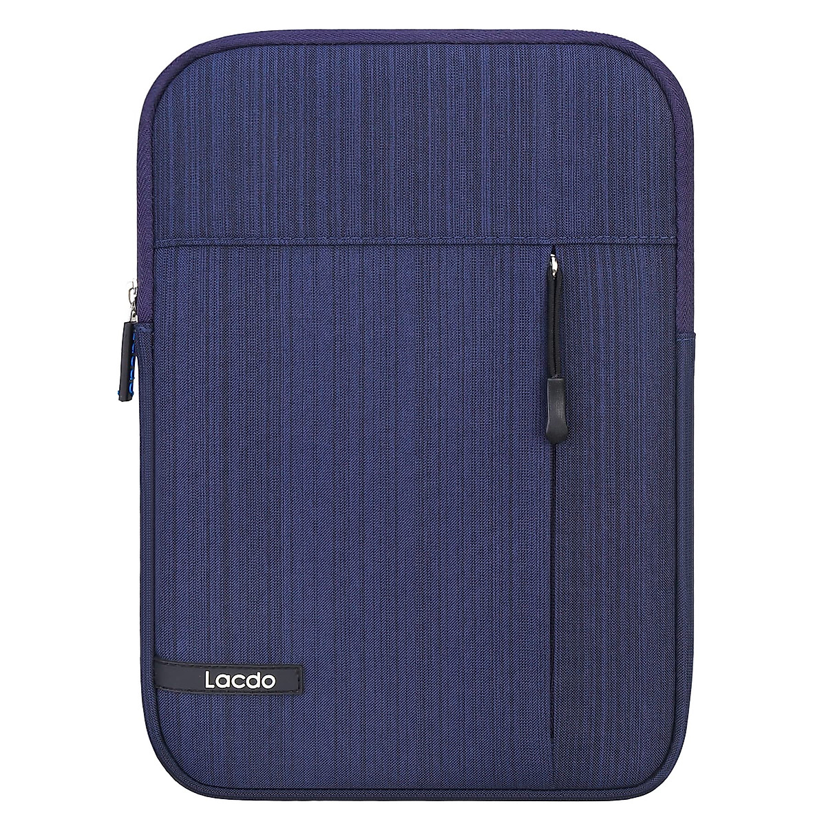 Lacdo iPad Mini 7 Sleeve, iPad Mini Case Bag, Tablet Sleeve Case for iPad Mini 7 (A17 Pro)/6/5/4/3/2, Samsung Galaxy Tab A7 Lite 8.7" / Galaxy Tab A 8.0" Protective Tablet Bag Water Repellent, Blue