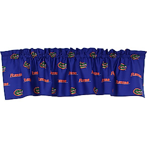 College Covers NCAA Curtain Valance, 84" x 15", Florida Gators,FLOCVL