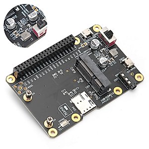 for 3G/4G LTE Base Hat PC/Laptop/Computer Board Built-in Nano SIM Card Socket with USB 2.0 to Micro USB Cable for 4/3/2/B+