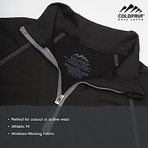 ColdPruf Quest Performance Crewneck Base Layer, Thermal Long-Sleeve, Women