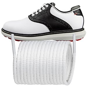 Endoto Shoelaces Replacement Round Laces for FootJoy Golf Dress Oxford Shoes(Color:White,Size:36Inch)