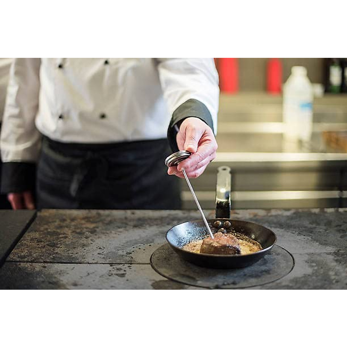 2 in Analog DIAL Meat Thermometer - 5.5 in Stainless Steel Probe Cooking Thermometer - Instant Read Food Thermometer - Candy Thermometer - Oven THERMOMETERS - Grill Thermometer - BBQ Thermometer