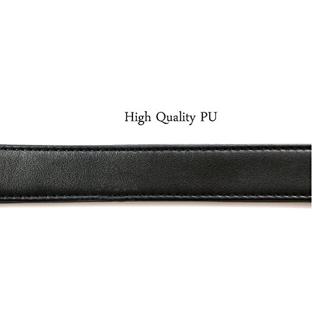 123Arts Handbag Straps Leather Replacement Interchangeable Shoulder Straps for Handbags Purse,1 Pair,17 Inches