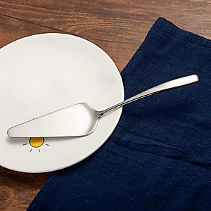 IMEEA Pie Cake Server SUS304 Stainless Steel Pizza Pastry Servers 9.6-Inch