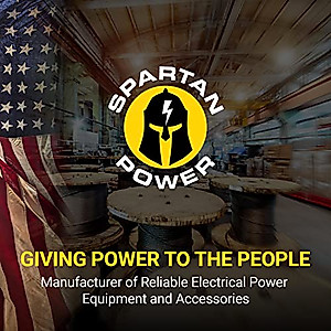 Spartan Power Black ABS Double Solar Cable Entry Housing Gland for Solar Panel in RV, Truck Camper, Van, Boat, Cabin (Black, 1 Pack)