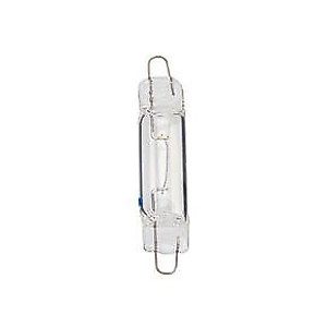 10 Pack 5 Watt T3 1/4 Rigid Loop Base 12 Volt 20000 Hour Clear Xenon Lightbulb