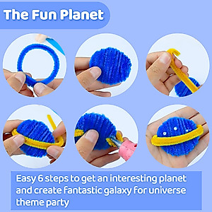 Eppingwin 200 PCS Pipe Cleaners, Multi-Colored Pipe Cleaners Craft Supplies, 20 Colors Chenille Stems for DIY Arts Crafts Project(Multi Color)