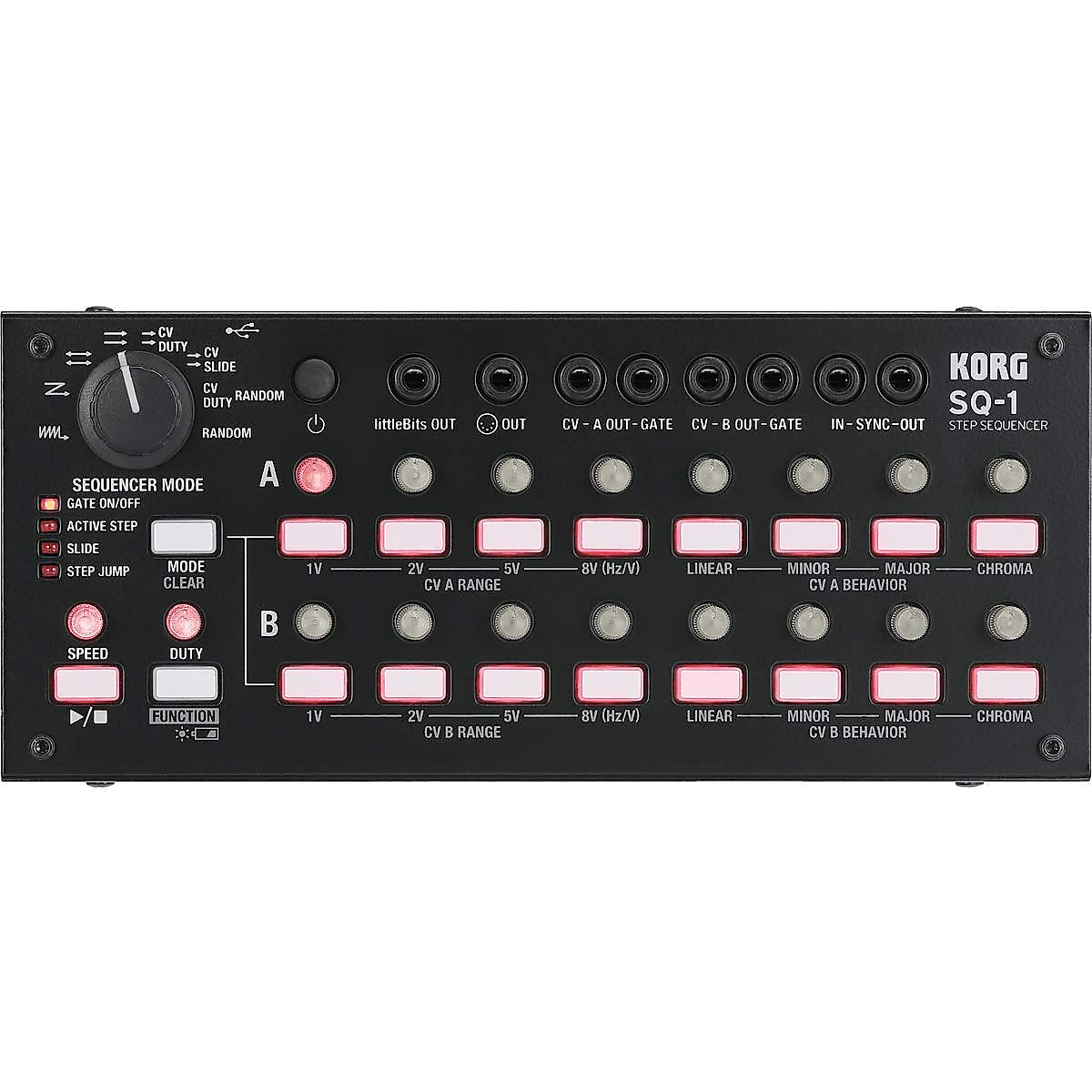 Korg CV Sequencer and Sync Box (SQ1),black,small