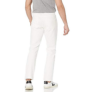 Amazon Essentials Slim Fit Jeans For Men - Bright White, 31W x 29L