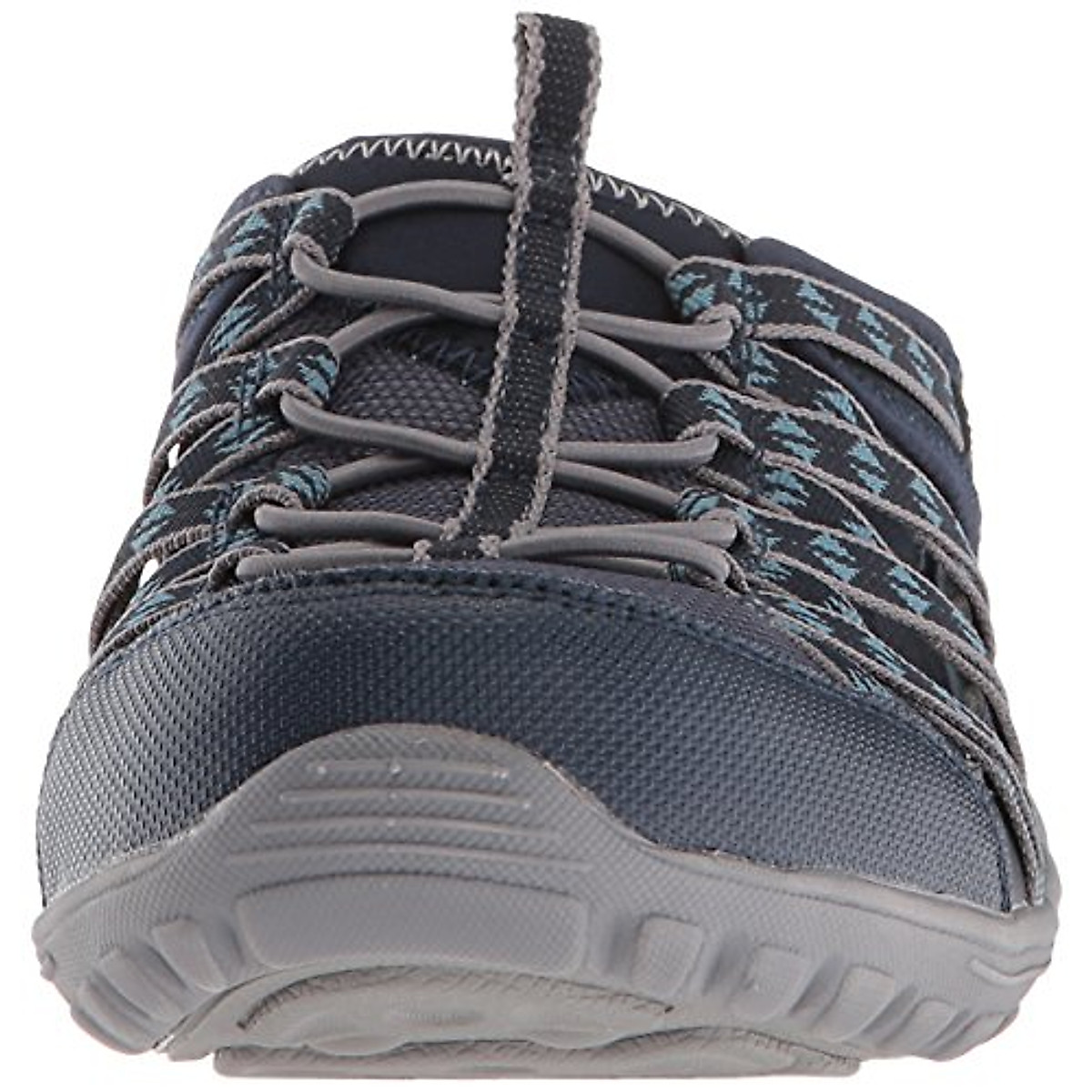 Skechers Women's Reggae Fest-Marlin-Fisherman Open Back Mule Relaxed Fit & A/C Memory Foam Water Shoe, Navy, 9 M US