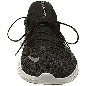 NIKE Women's Race Running Shoe, Black White Dk Smoke Grey, 6.5
