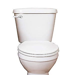 Jwodo Toilet Handle Replacement Kit, Chrome Finish Toilet Trip Levers with Seal Gasket and Nut, with Stainless Steel Flapper Chains, Universal Replacement for Most Toilets (Front Mount #1)