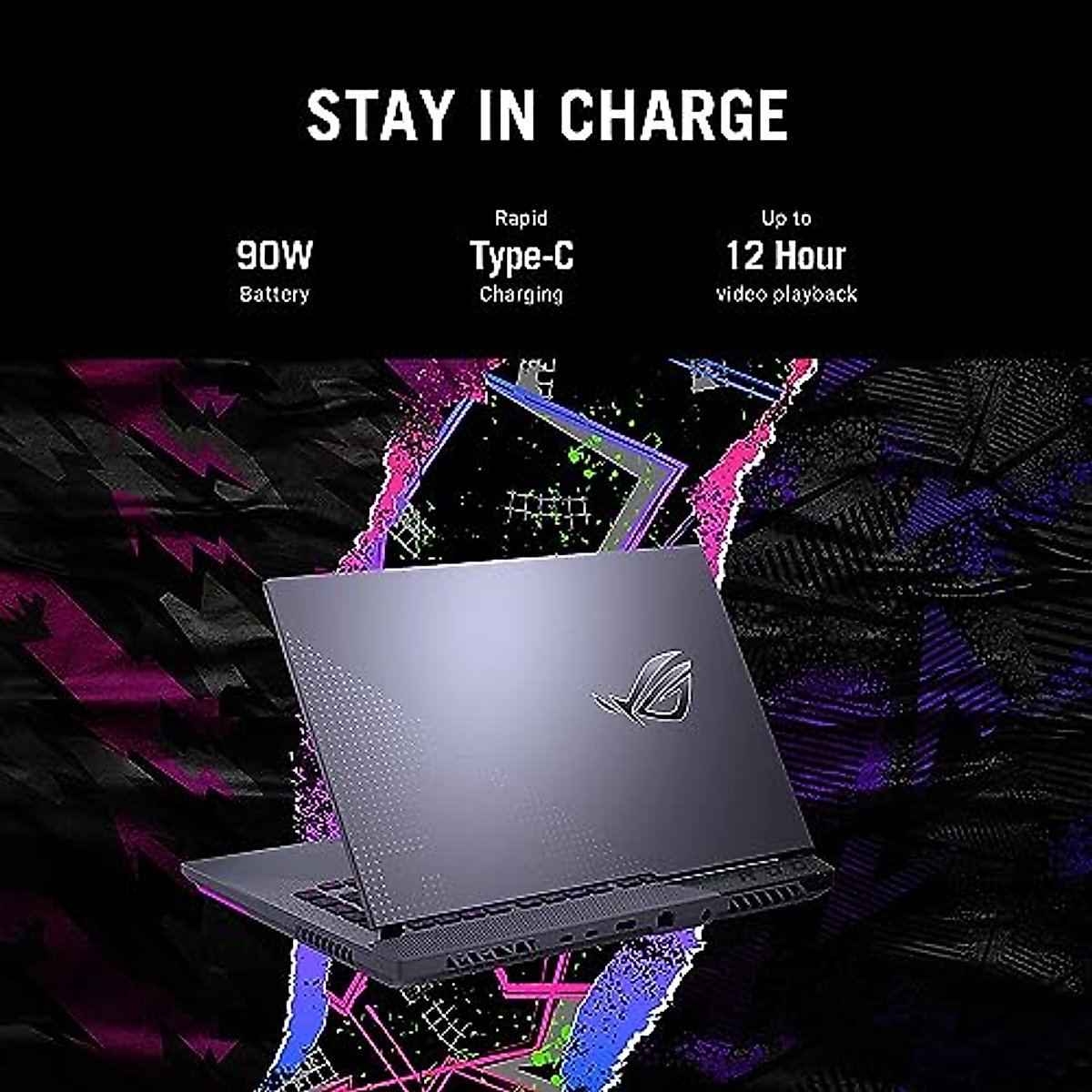 ASUS 2023 Newest ROG Strix G15 Gaming Laptop, 15.6" 2K 165Hz IPS Display, AMD Ryzen 7 6800H, NVIDIA GeForce RTX 3060, 32GB DDR5 RAM, 1TB SSD, Wi-Fi 6E, Bluetooth, Backlit Keyboard, Windows 11 Home