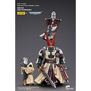 JoyToy Warhammer 40K Dark Angels Supreme Grand Master Azrael 1:18 Scale Action Figure
