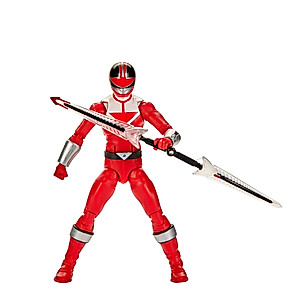 Power Rangers Lightning Collection Time Force Red Ranger 6-Inch Premium Collectible Action Figure Toy with Accessories