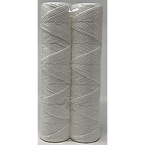 OMNIFilter RS-2 Standard Omni RS 2 Whole House Replacement Under Sink Water Filter RS2 Twin Pack (Package of 2 Filters) RS2 Sediment Water Filter Replacement String Wound Water Filter