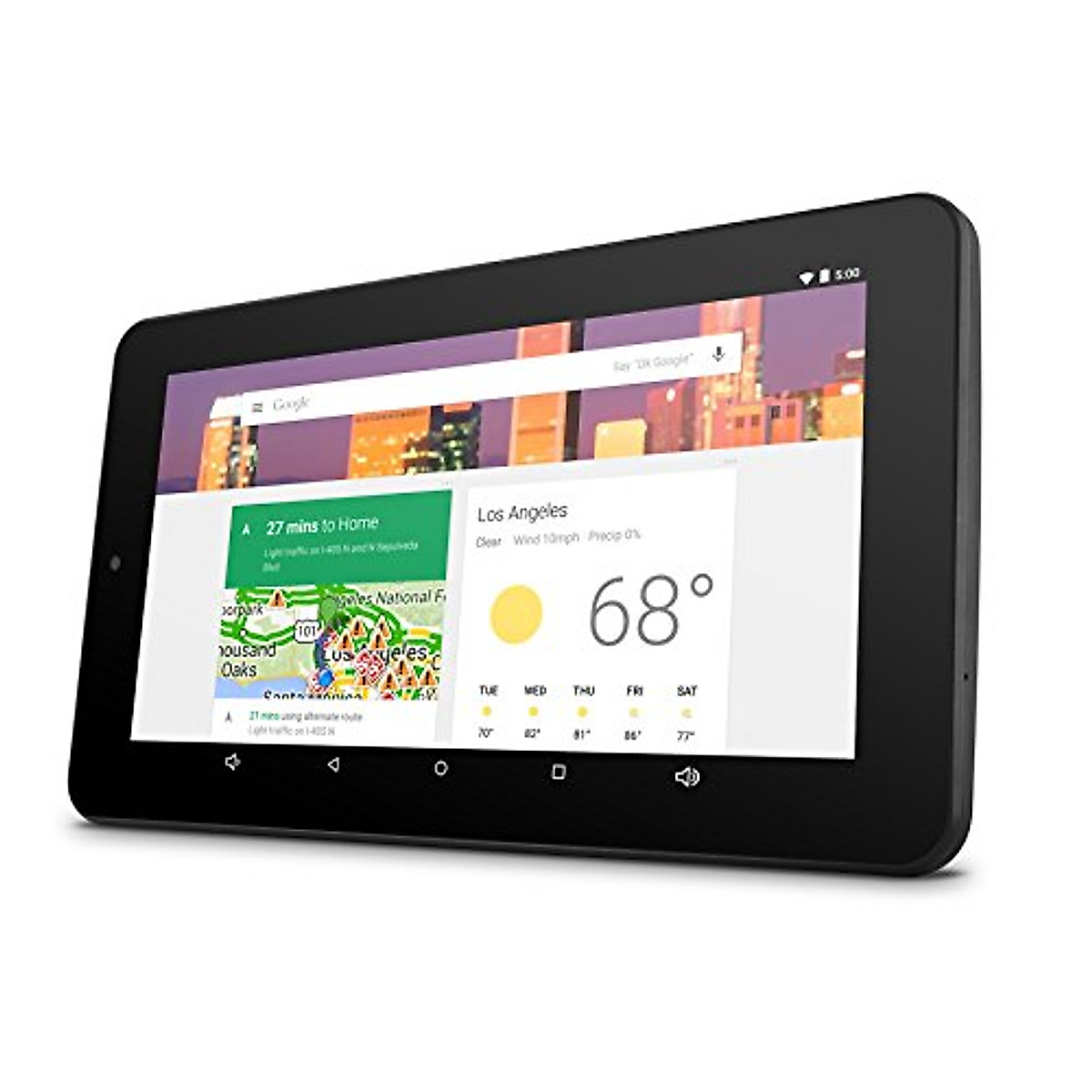 Ematic 7" Hd Quad-core Android 5.0 8gb Tablet with Bluetooth EGQ347BL