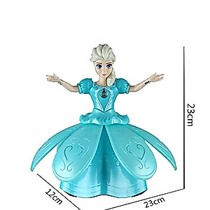 JOYSAE Battery-Operated Princess Doll for Girls: Snow Dance, Flashing & Singing Toy (Ages 3+)