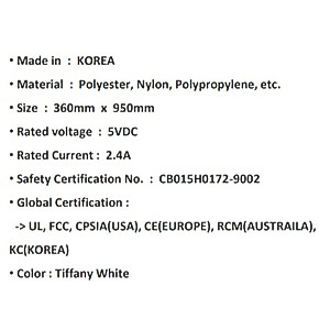 POLED Airluv Car Seat Liner, Absorbs Sweat, Moisture Wicking Wind Proof Fabric, Car Seat Cooling Pad For Toddlers, Kids, Babies, Accessories for Baby in Hot Summer, Button Control- Tiffany