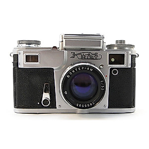 KIEV-4 Russian USSR Contax Rangefinder RF 35mm Camera Jupiter-8m 2/50 Lens