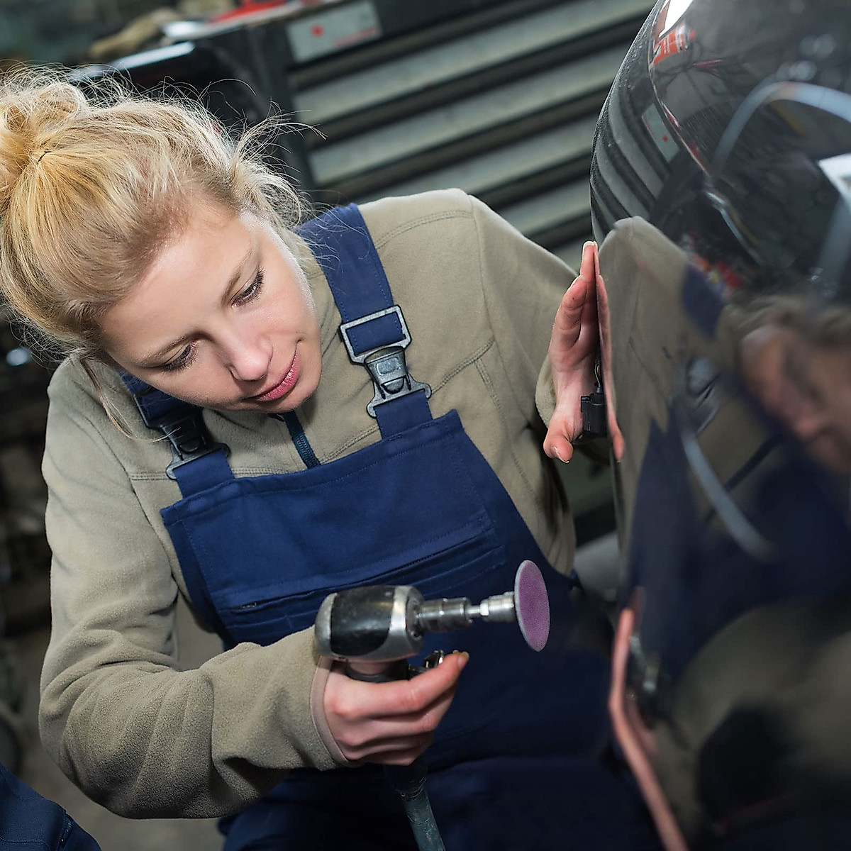 uxcell 30Pcs 3-Inch Purple Sanding Discs 3000 Grits Hook and Loop Professional Aluminum Oxide Sand Paper Wet Dry Polish for Wood Metal Paint Finishing