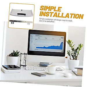 Keyboard Tray Under Desk 1 Set Under Desk Drawer Desk Keyboard Tray Slide Out Keyboard Slide Out Tray Under The Desk Dra