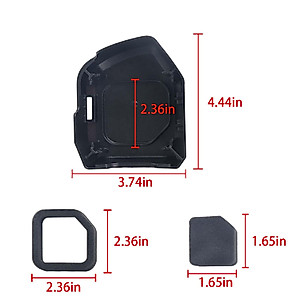 SUUFOO Air Filter & Cover 308649003 5687301 RY251PH RY252CS RY253SS RY254BC