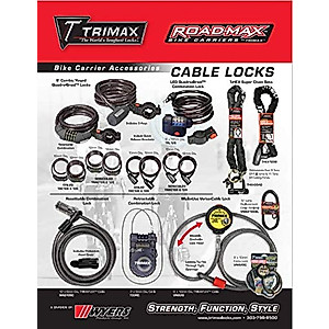 Trimax THEX50 THEX Super Chain - 5' Length with HEX 11mm Links, Black
