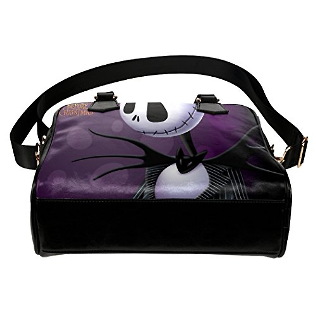Fashion Shoulder Handbag Crossbody Bags with Jack Skellington Print