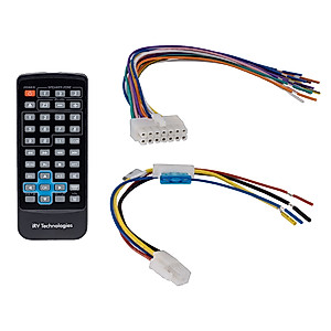 Car Stereo with Bluetooth,IRV Technology iRV63 Independent Zone 3 Wireless RV Radio,Supports HDMI ARC,APP,Digital Surround Sound,A&FM,DVD,MP4,CEC,NFC,Clock,3 Zones Wall Mount Car Audio Receiver