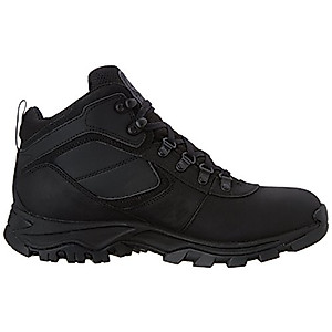 Timberland Men's Anti-Fatigue Hiking Waterproof Leather Mt. Maddsen Boot, Black, 11.5